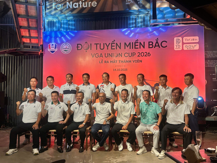 Đội tuyển Miền Bắc công bố lực lượng chinh phục VGA Union Cup 2026