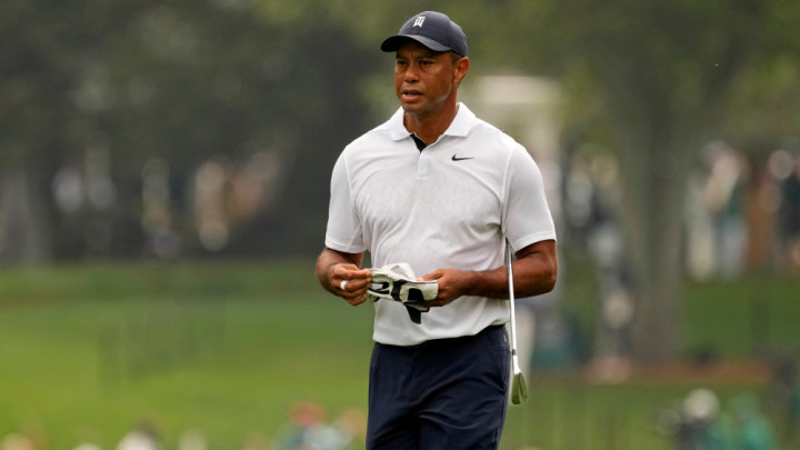 Tiger Woods đã chơi tại Augusta National cùng Justin Thomas và Fred Ridley