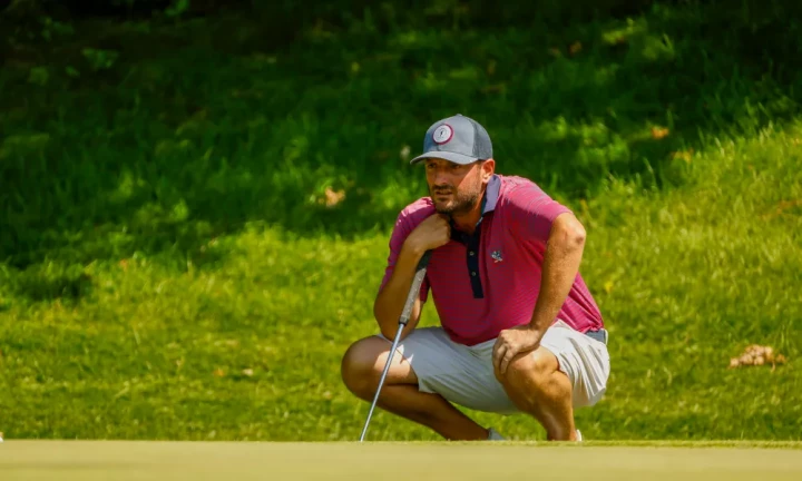 Golfer 39 tuổi Jimmy Ellis đánh -9 gậy vòng 2 U.S. Amateur 2024